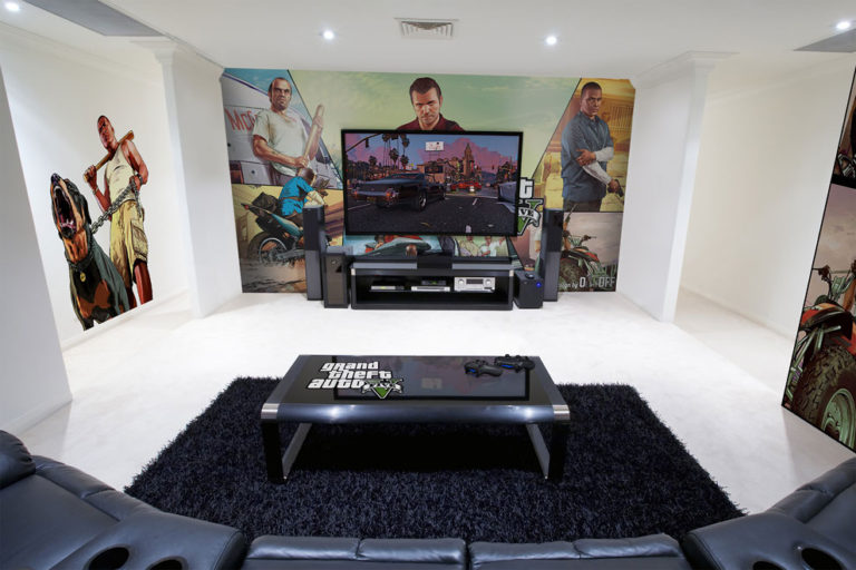 Una sala gamer para los días de estar en casa - El124